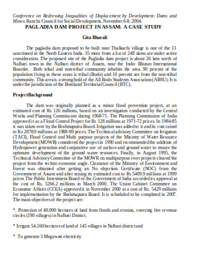 Project Case Study - 11+ Examples, Format, Pdf | Examples