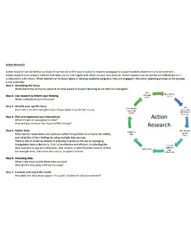 10 Action Research Examples In PDF DOC Examples