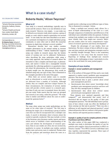 Nursing Case Study - 30+ Examples, PDF