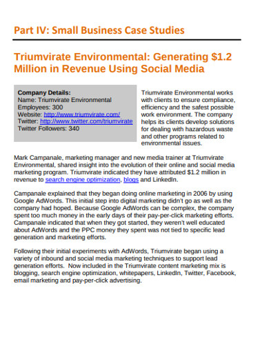 Business Case Study 14 Examples Format Pdf Examples