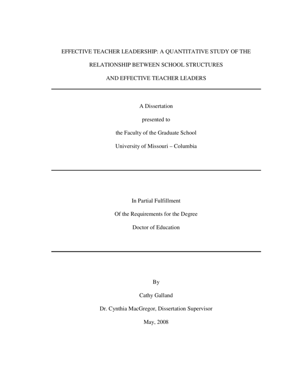 Quantitative Research Examples 31 In PDF Examples