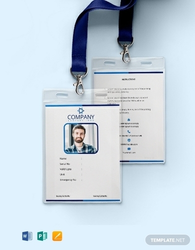 10+ Agent ID Card Examples - Illustrator, MS Word, Pages, Photoshop ...