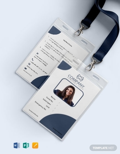 10+ Agent ID Card Examples - Illustrator, MS Word, Pages, Photoshop ...
