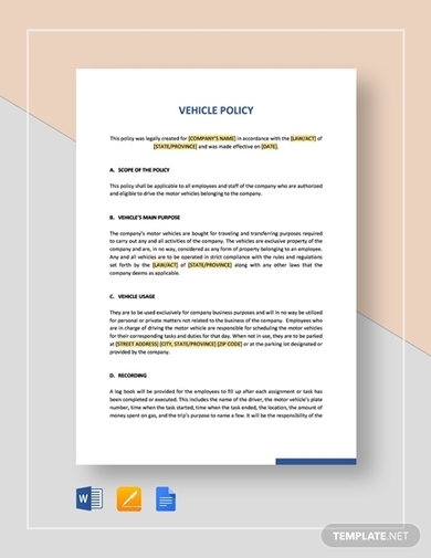 Policy Documentation - 10+ Examples, Format, Pdf | Examples
