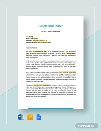 Policy Documentation - 10+ Examples, Format, Pdf | Examples
