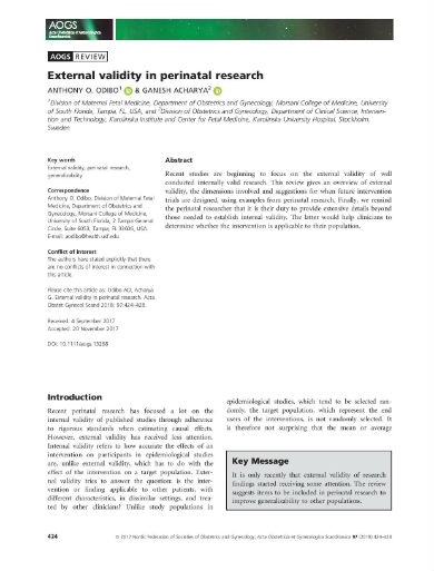 Internal External Validity - 15+ Examples, Format, Pdf