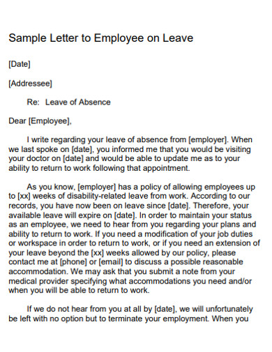 Leave Application Email - 17+ Examples, Format, Pdf | Examples