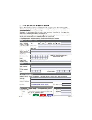 Payment Application - 11+ Examples, Format, Pdf | Examples