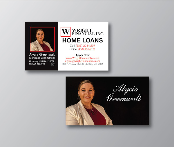 Financial Business Card - 10+ Examples