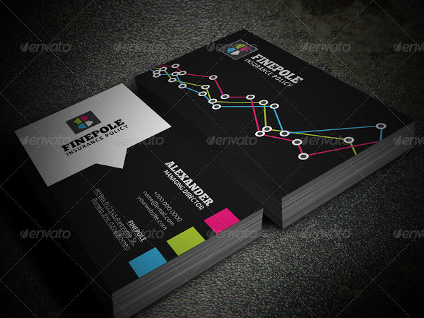 Financial Business Card - 10+ Examples