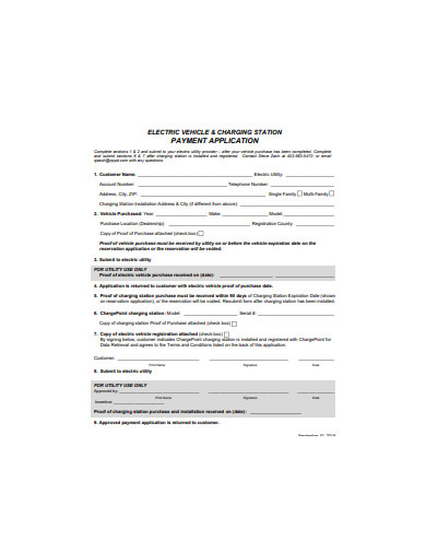 Payment Application - 11+ Examples, Format, Pdf | Examples