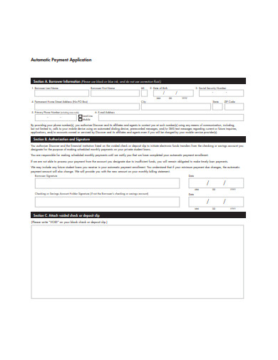 Payment Application - 11+ Examples, Format, Pdf | Examples