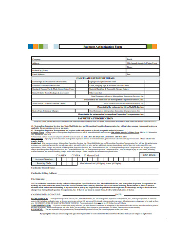 Authorization Form - 11+ Examples, Format, Pdf | Examples