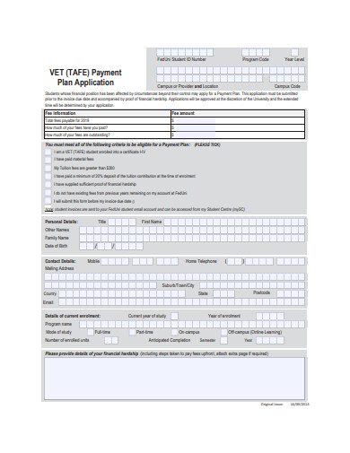 Payment Application - 11+ Examples, Format, Pdf | Examples