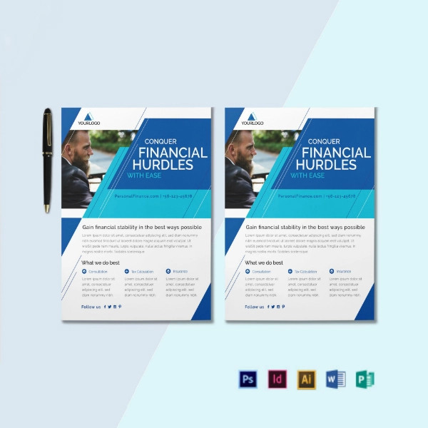 Financial Services Flyer - 10+ Examples, Format, Pdf | Examples