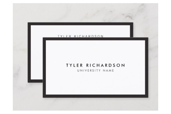 Graduate Student Business Card - 7+ Examples, Format, Pdf | Examples