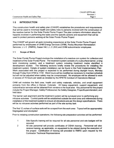 Construction HealthSafety Plan - 6+ Examples, Format, Pdf | Examples