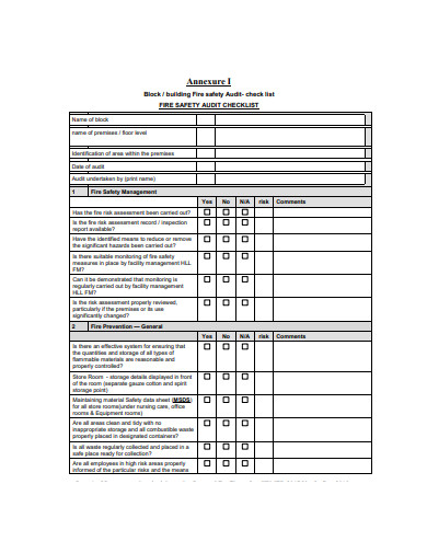 Nursing Home Safety Audit Checklist Bios Pics