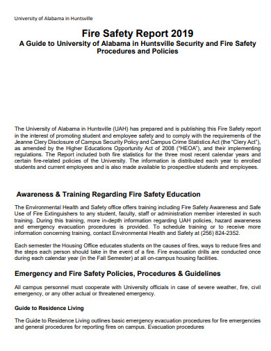 Safety Report Writing - 10+ Examples, Format, Pdf | Examples
