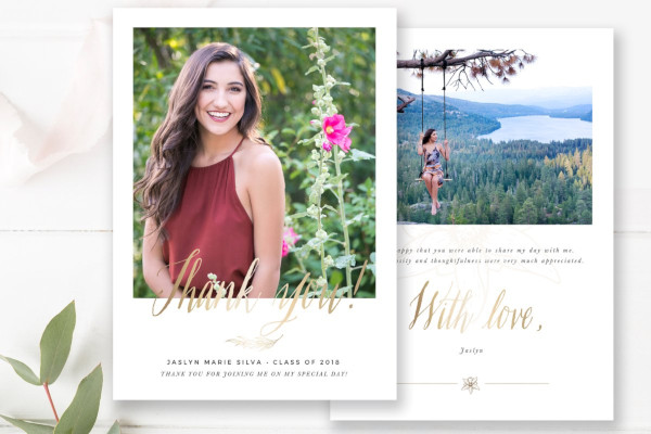 Graduation Thank You Card - 10+ Examples, How To Create