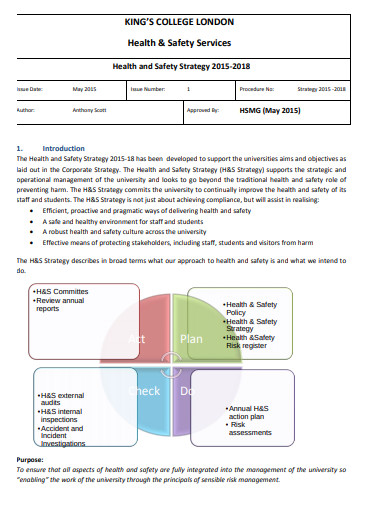 Safety Strategic Plans - 11+ Examples, Format, Pdf | Examples