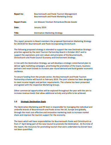 Marketing Strategy Report - 10+ Examples, Format, Pdf | Examples