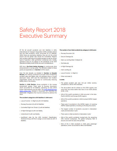 Safety Report Writing - 10+ Examples, Format, Pdf | Examples