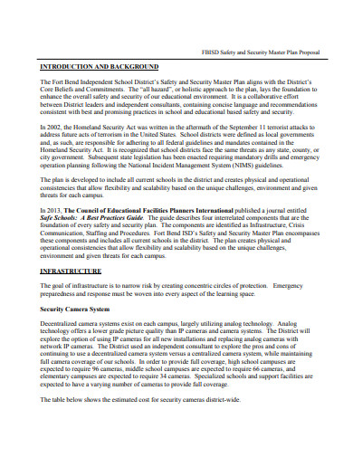 SafetySecurity Plan - 12+ Examples, Format, Pdf | Examples