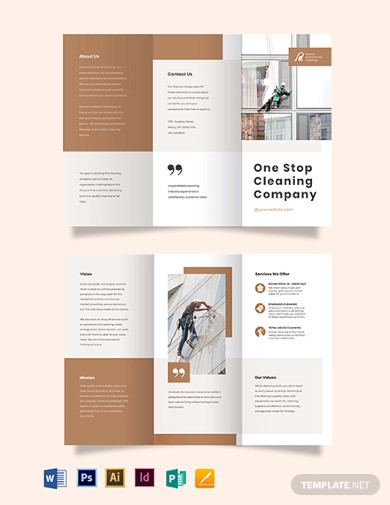 Cleaning Company Brochure Examples Format Pdf Examples