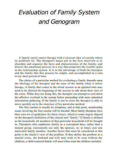 12+ Family Genogram Examples in PDF | MS Word | Examples