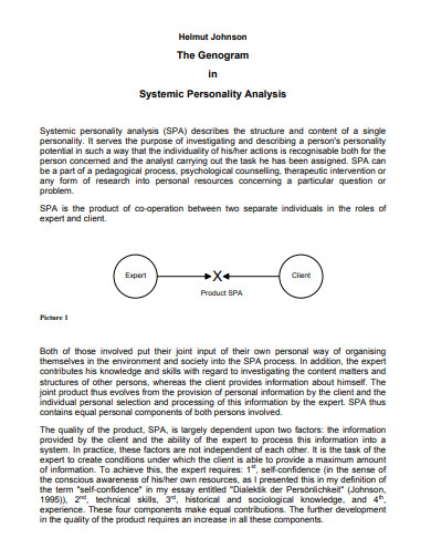 Career Genogram - 5+ Examples, Format, Pdf | Examples