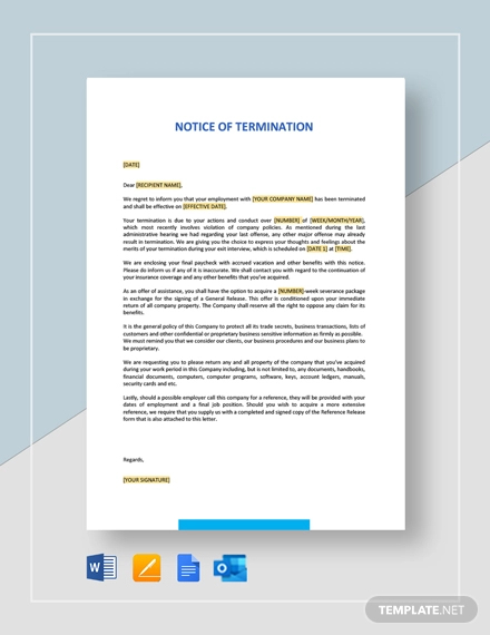 HR Notice - 7+ Examples, Format, Pdf | Examples