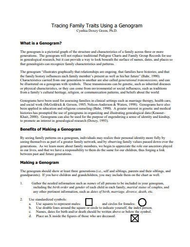 12+ Family Genogram Examples in PDF | MS Word | Examples