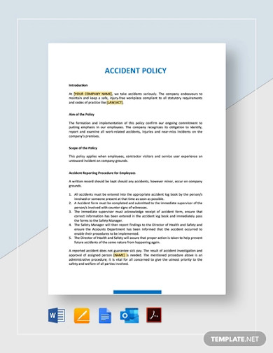 Policy - 35+ Examples, Format, Pdf | Examples