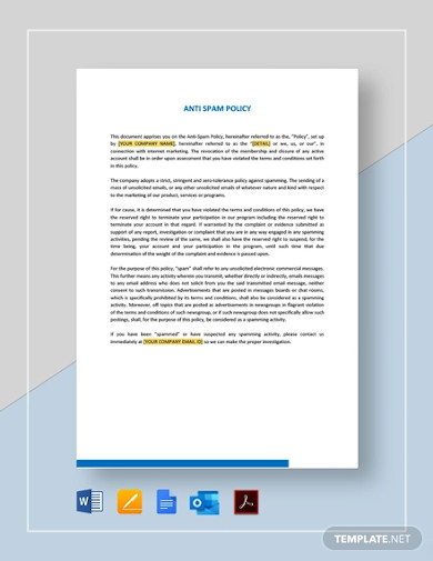 Policy - 35+ Examples, Format, Pdf | Examples