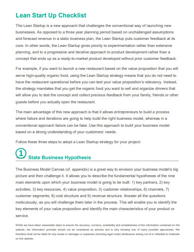 Checklist for Starting Up a Restaurant - 16+ Examples, Format, Pdf ...