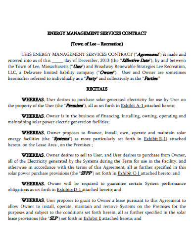 Managed Services Agreement Contract - 9+ Examples, Format, Pdf | Examples