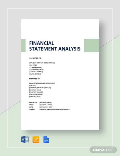 35+ Financial Statement Examples [ Annual, Small Business, Personal ...