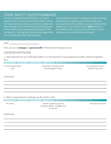 Safety Culture Survey - 13+ Examples, Format, Pdf | Examples