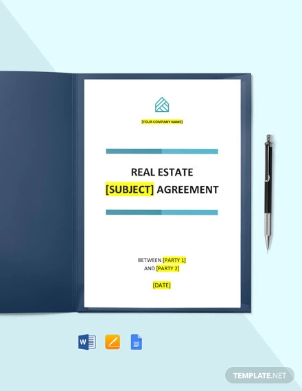 Real Estate Brokerage Agreement - 13+ Examples, Format, Pdf | Examples