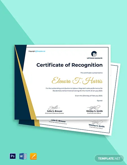 Best Real Estate Certificate Examples - 15+ Templates [ Download Now ...