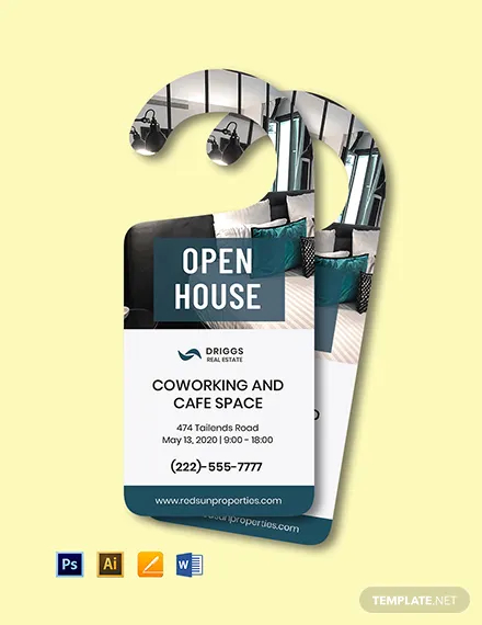 Real Estate Door Hanger - 21+ Examples, Format, Pdf | Examples