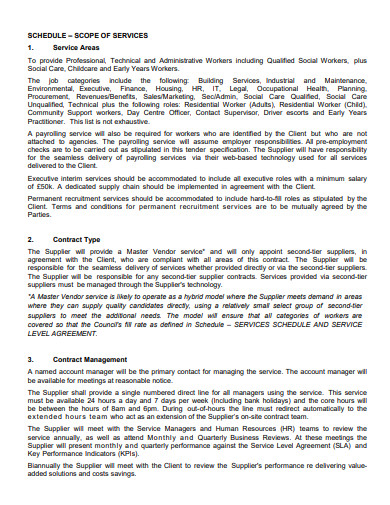 Managed Services Agreement Contract - 9+ Examples, Format, Pdf | Examples