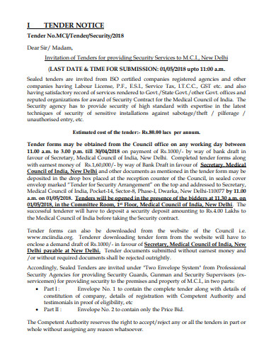 Security Contract - 10+ Examples, Format, Pdf | Examples