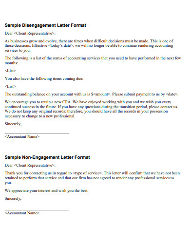Termination of Services Letter - 10+ Examples, Format, Sample | Examples