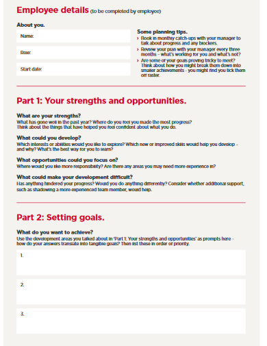 Employee Development Plan - 10+ Examples, Format, Pdf | Examples