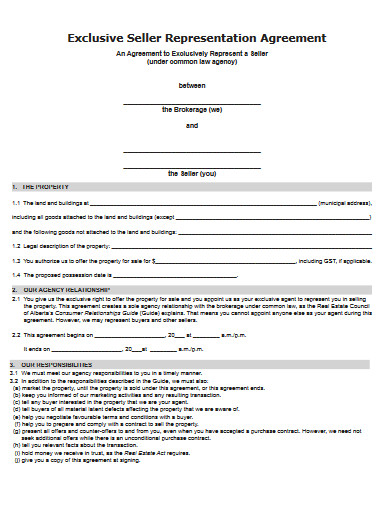 Exclusivity Agreement - 10+ Examples, Format, Pdf | Examples