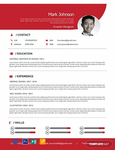 Graphic Designer Resume - 15+ Examples, Format, PDF