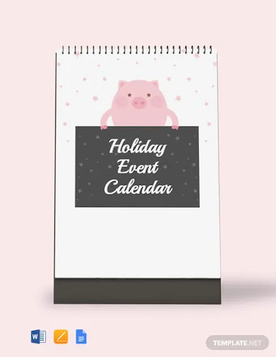 Event Calendar - 15+ Examples, Format, Pdf | Examples