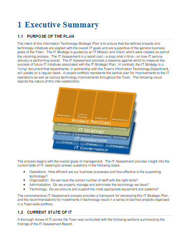 IT Strategy Plan - 10+ Examples, Format, Pdf | Examples